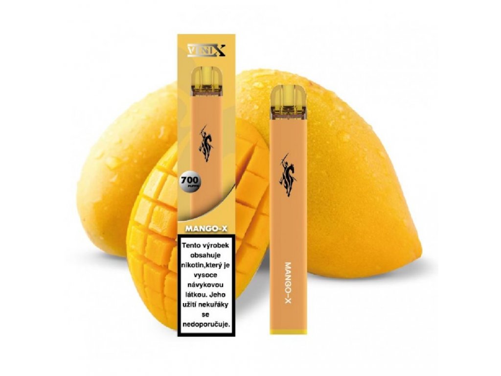 ᐉ Koupit Venix Mango X Jednorázová E Cigareta S Příchutí Manga 16mg