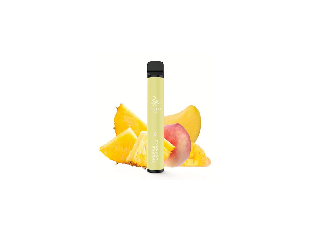 ᐉ Koupit Elf Bar 600 Jednorázová E Cigareta Pineapple Peach Mango