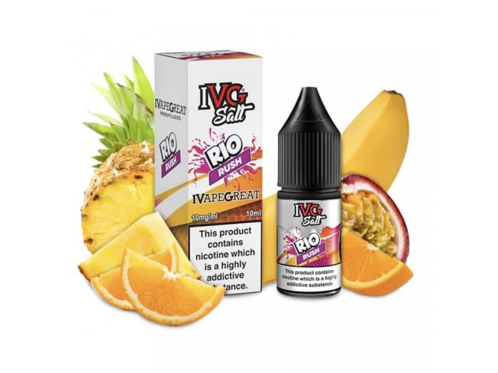 ᐉ Koupit Náplň Ivg Salt Rio Rush 10ml Nejlepší Cena Pro Kvalitní