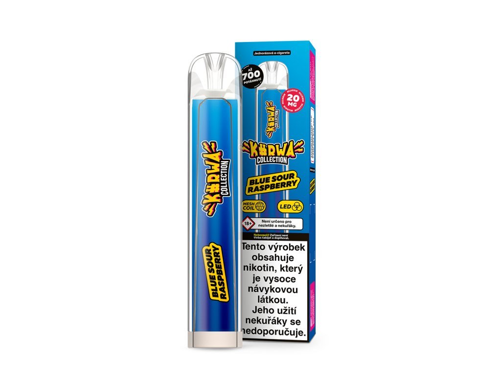 ᐉ Koupit Reymont Kurwa Jednorázová E Cigareta 20 Mg Ml Blue Sour