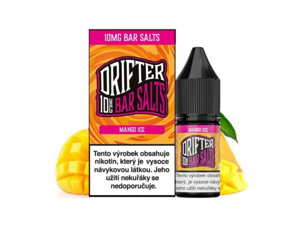 ᐉ Koupit Liquid Drifter Bar Salts Mango Ice 10ml Nejlepší Cena Pro