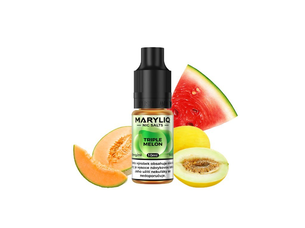 ᐉ Koupit Liquid Maryliq Nic Salt Triple Melon 10 Ml 20 Mg Ml