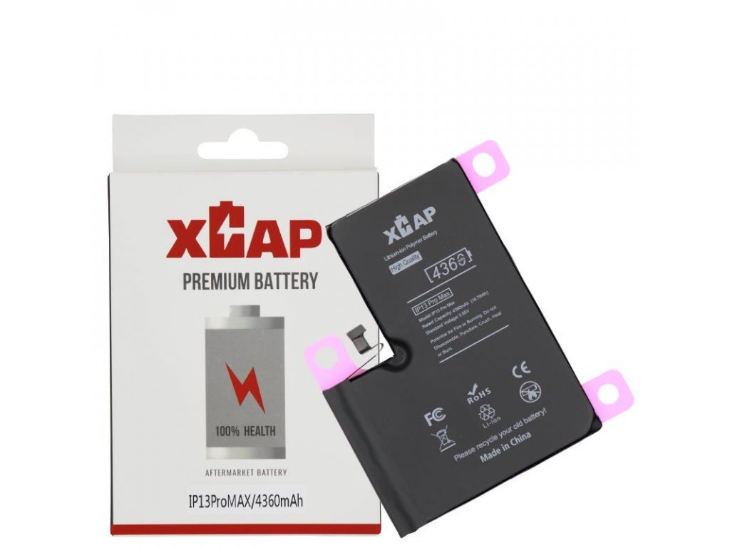 XCAP baterie 4360 mAh - iPhone 13 Pro Max - MobileFix.cz - Náhradní díly pro Váš iPhone