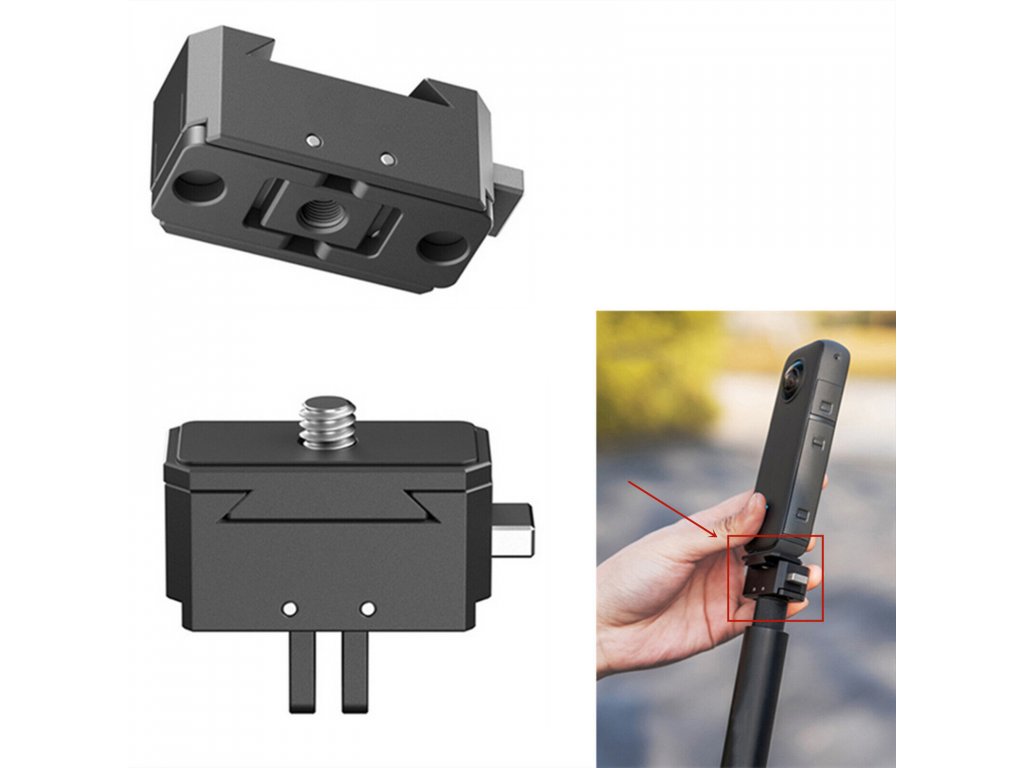 Insta360 quick release mount - MobilniReziser.CZ