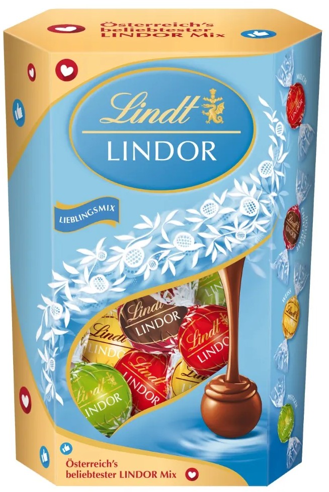 Lindor Mix: A mix of popular pralines 200g ⇒ £5,08 ️ Mocafino.com