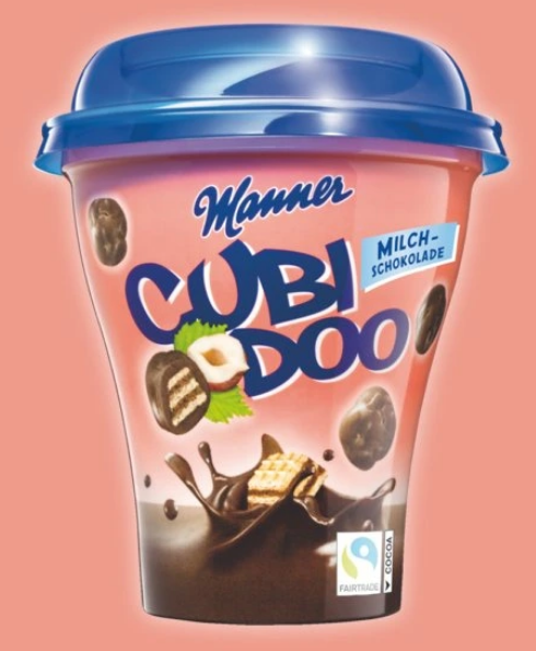 Manner Cubidoo 140g milk mini wafers ⇒ $6.13 ️ Mocafino.com