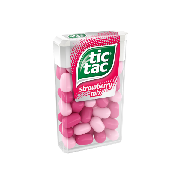 Tic Tac Strawberry Mix candies with strawberry flavor 54g ⇒ $3.86 ️ ...