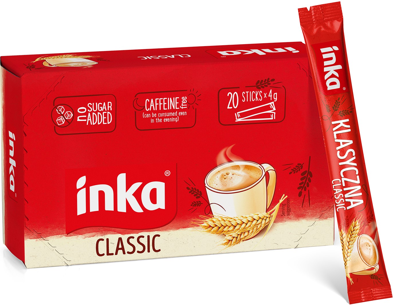 Inka Classic Instant Decaffeinated Coffee 80 g ⇒ $3.96 ️ Mocafino.com