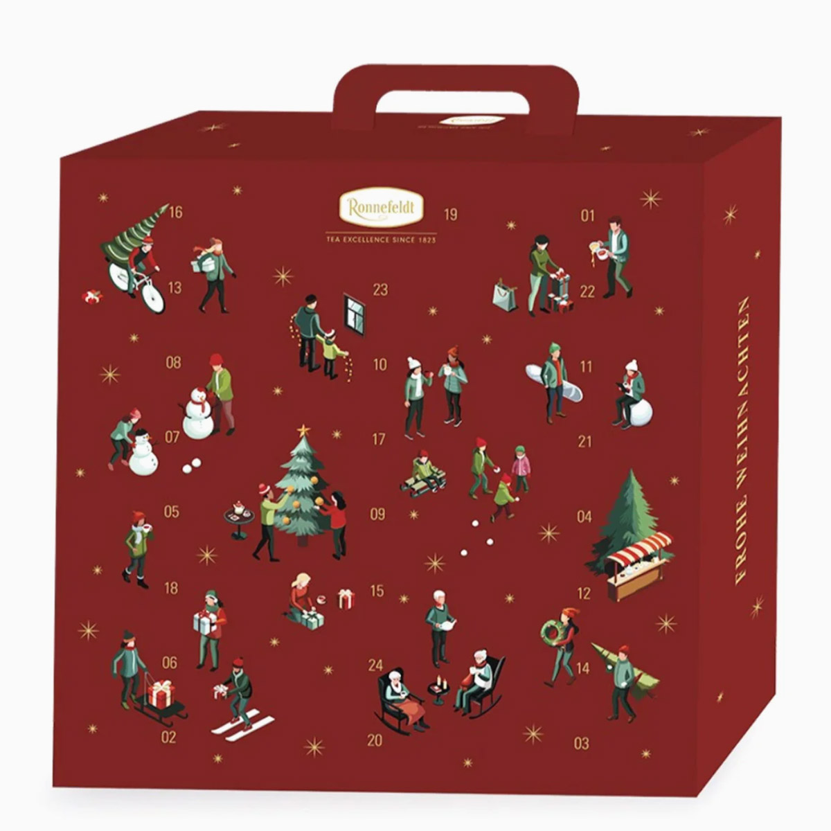 Calendar de Advent Ronnefeldt 240g ⇒ lei271,99 – ️ Ronnefeldt Mocafino.ro