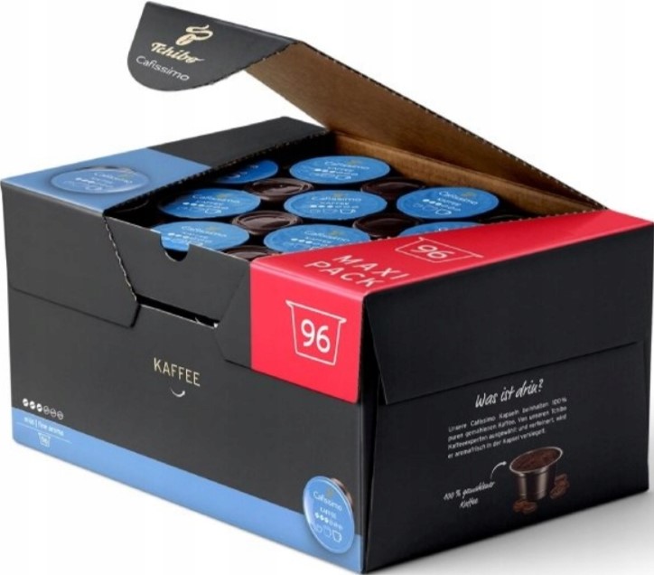 Tchibo Cafissimo Kaffee Mild BOX 96 kos ⇒ 25,90 € – ️ Tchibo kapsule za ...