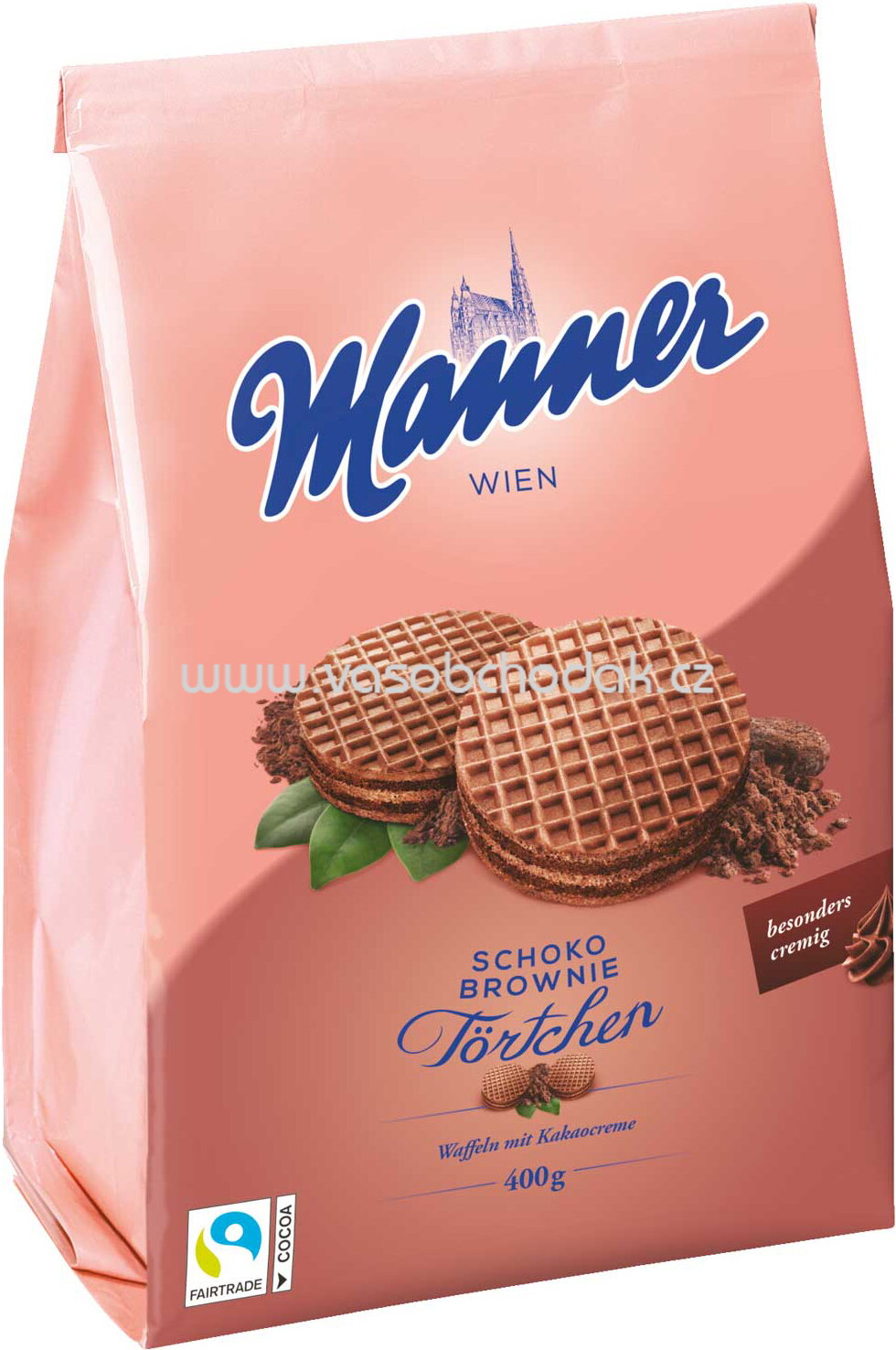 Manner čokoladni brownie 400g ⇒ 3,66 € – ️ Piškoti in slaščice Mocafino.si
