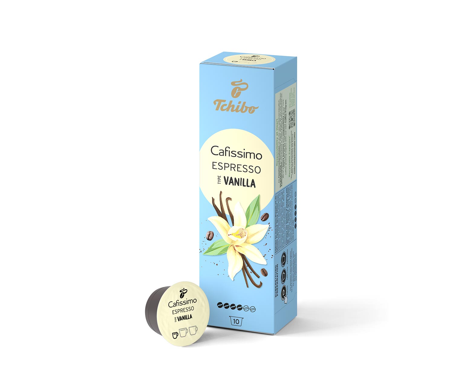 Tchibo Cafissimo Espresso Vanilla 10 kapsul ⇒ 3,90 € – ️ Tchibo kapsule ...