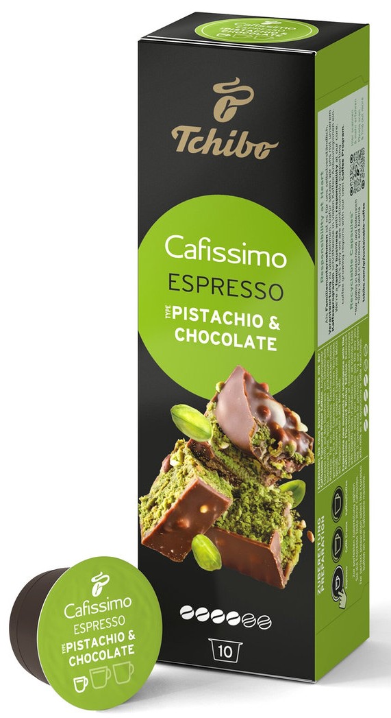 Tchibo Cafissimo Espresso kapsule s pistacijami in čokolado, 10 kosov ⇒ ...