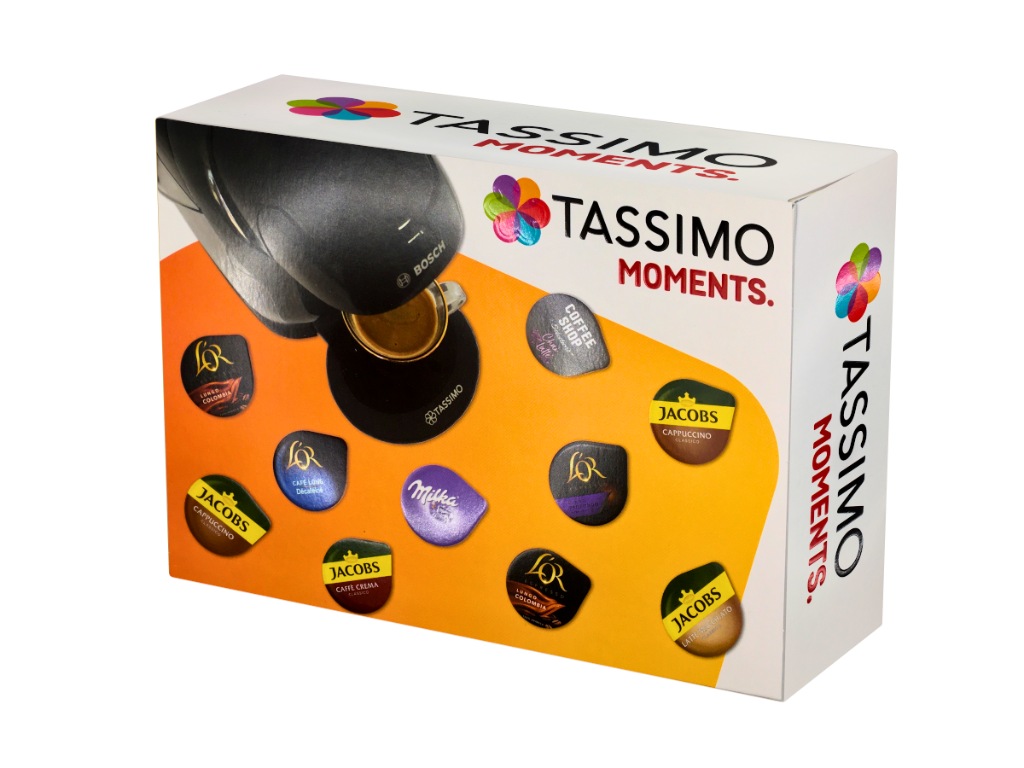 Tassimo Moments kávové kapsule Variačné BOX 11ks ⇒ €9,89 – ️ Kapsule ...