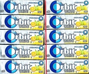 Wrigley's Orbit White Fruit žuvačky Kartón 30ks 420 g ⇒ €16,19 – ️ ...