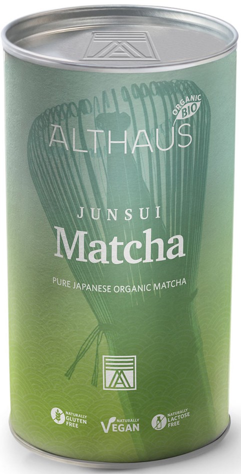Althaus Junsui Matcha rozpustný nápoj 150g ⇒ €52,79 – ️ Sypané čaje ...