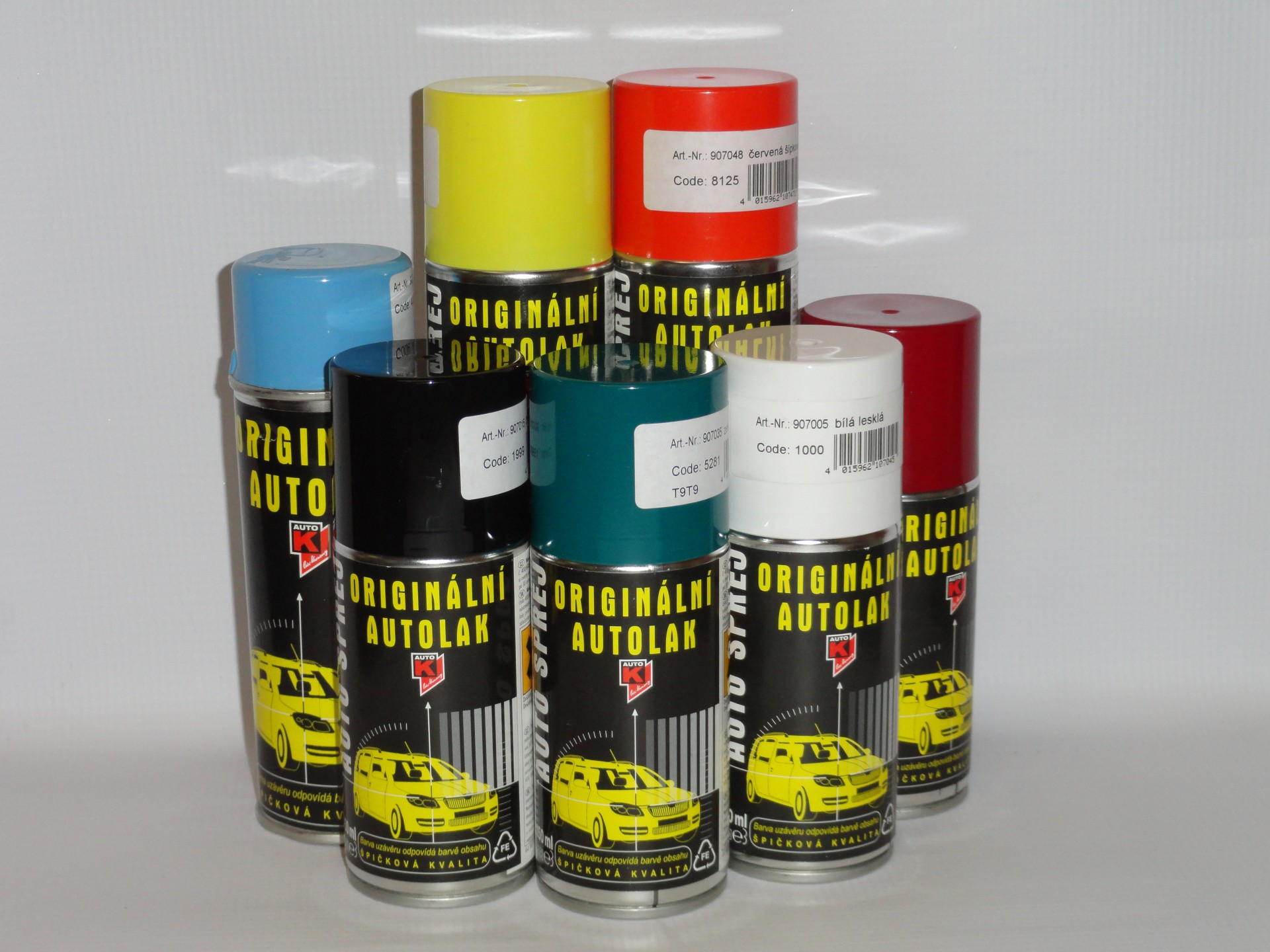 Farby v spreji Skoda na autá|mojefarby.sk