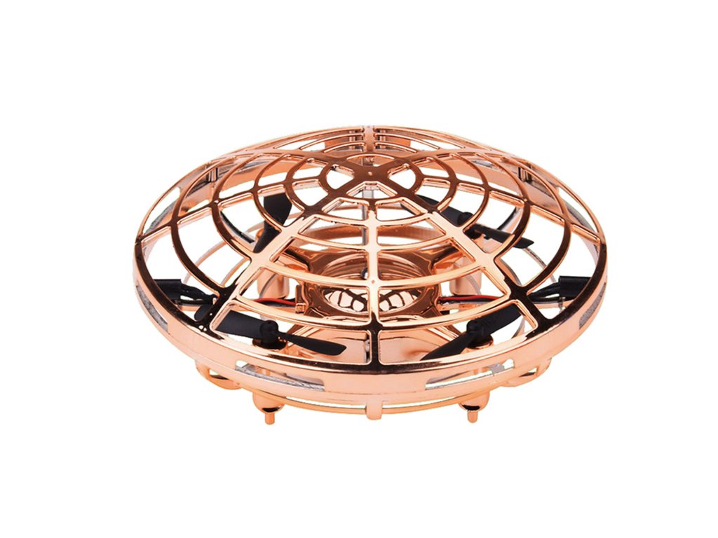 Rc Dron Mini Ufo S Ovládáním Gesty Zlatý Drony Mojerccz