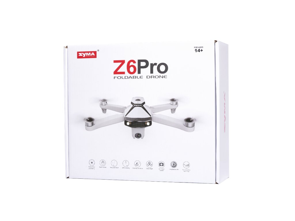 RC dron Syma Z6PRO GPS 4K 5G FPV ⇒ 4 190 Kč - Drony | MojeRC.cz