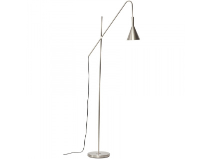 Stříbrná kovová stolní LED lampa Omni - momenti.cz