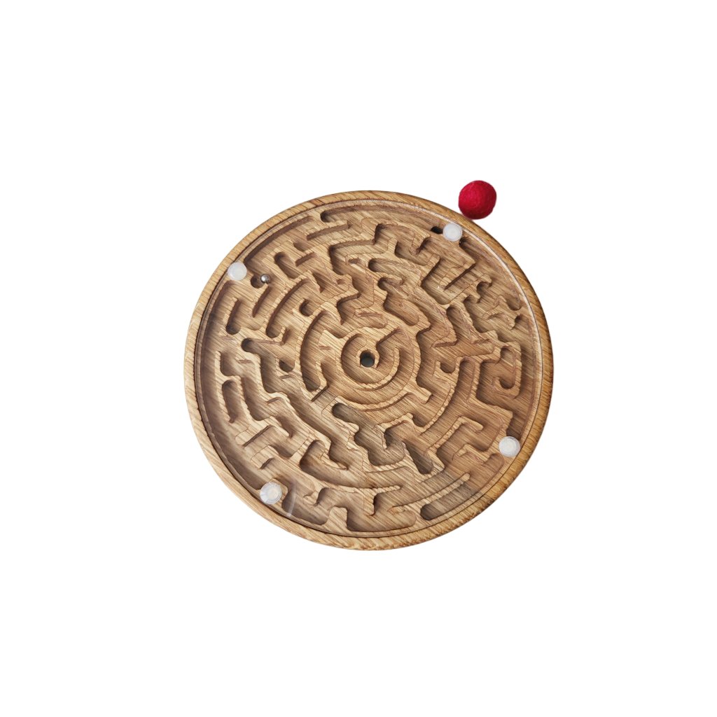 Oboustranná deska - hra labyrint - menší verze - Montík.cz