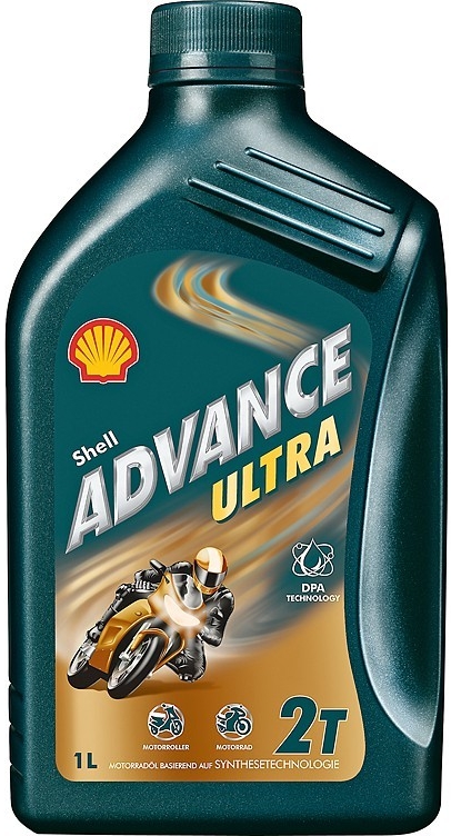 Shell Advance Ultra 2T 1L - motorove-oleje.eu