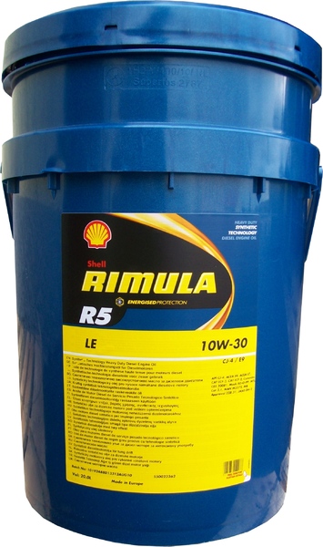 SHELL RIMULA R5 LE 10W-30 20L - motorove-oleje.eu