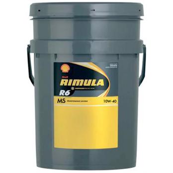 Shell Rimula R6 MS E7/LDF3 10W-40 20L - motorove-oleje.eu