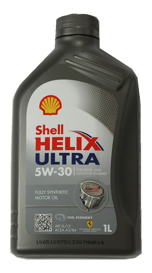 SHELL HELIX ULTRA 5W-30 1 L - motorove-oleje.eu