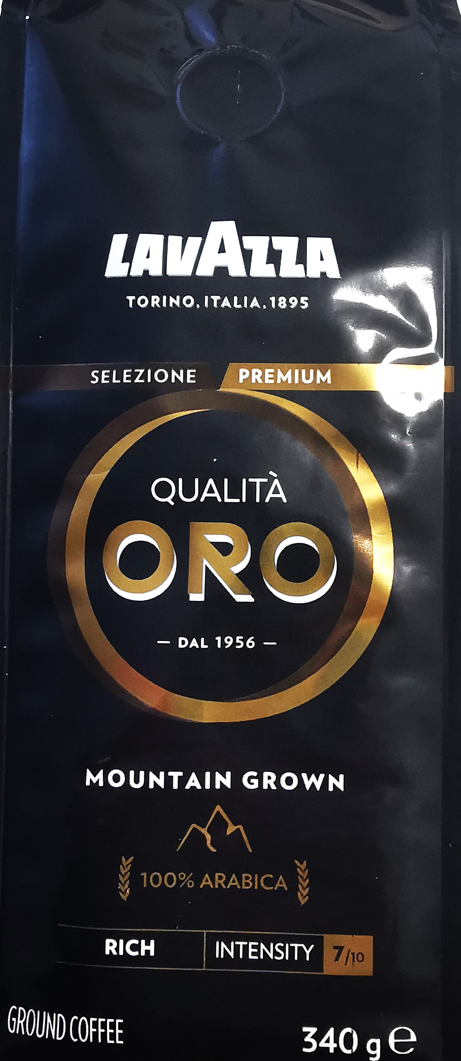 Lavazza Qualita ORO Mountain Grown gemahlener Kaffee 340 g - myCaferia.at
