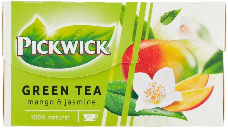 Pickwick Tea Grüne Mango und Jasmin 20x 1,5g ⇒ €1,73 – ️ Pickwick Tea ...