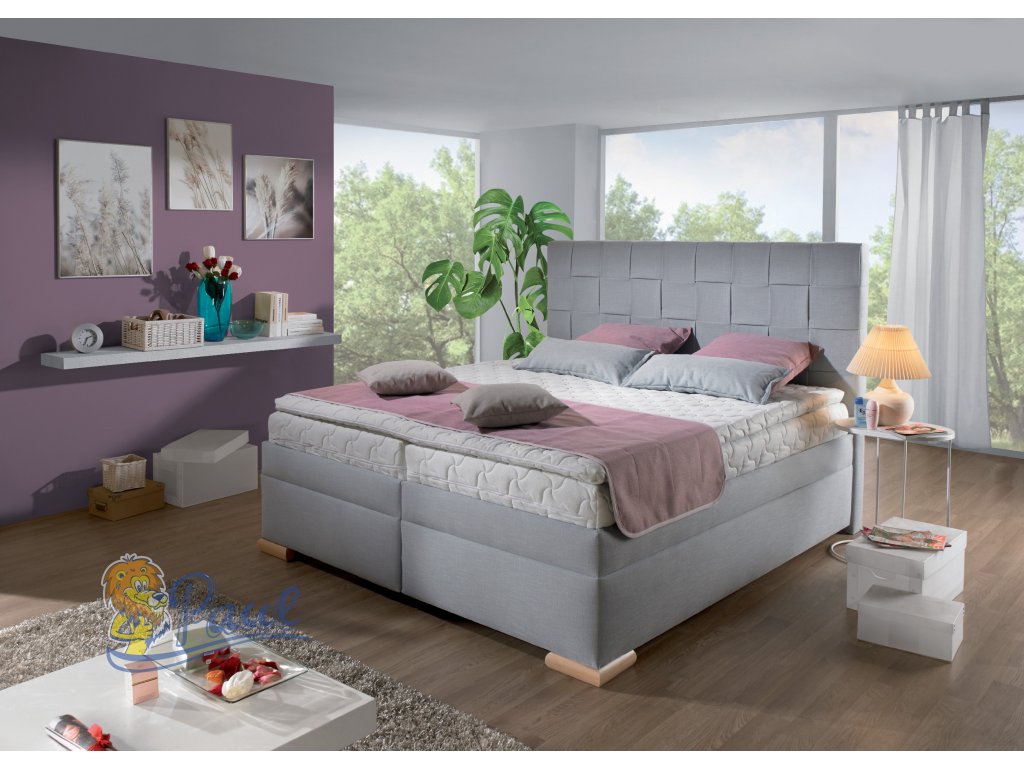 Boxspring americké postele - Nábytek Paul