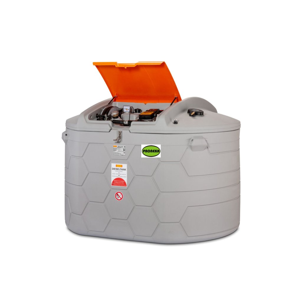 CEMO CUBE diesel tank 3,500 L PREMIUM (Novinka léto 2024) - NÁDRŽEONLINE.CZ