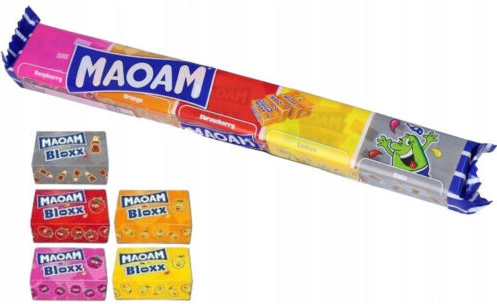 Maoam bomboni za žvakanje bloxx, 110 g ⇒ 1,29 € - ️ Keksi i slastice ...