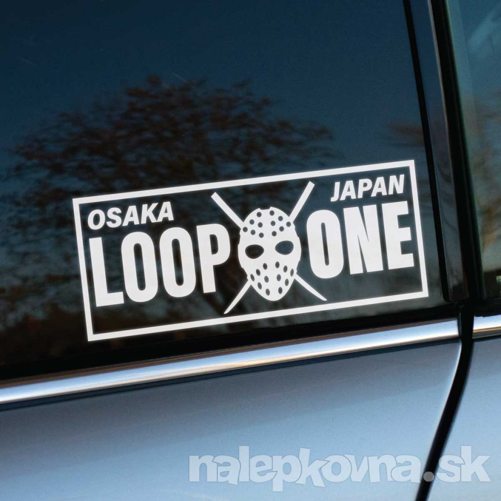 Nálepka Osaka Japan Loop One - nalepkovna.sk