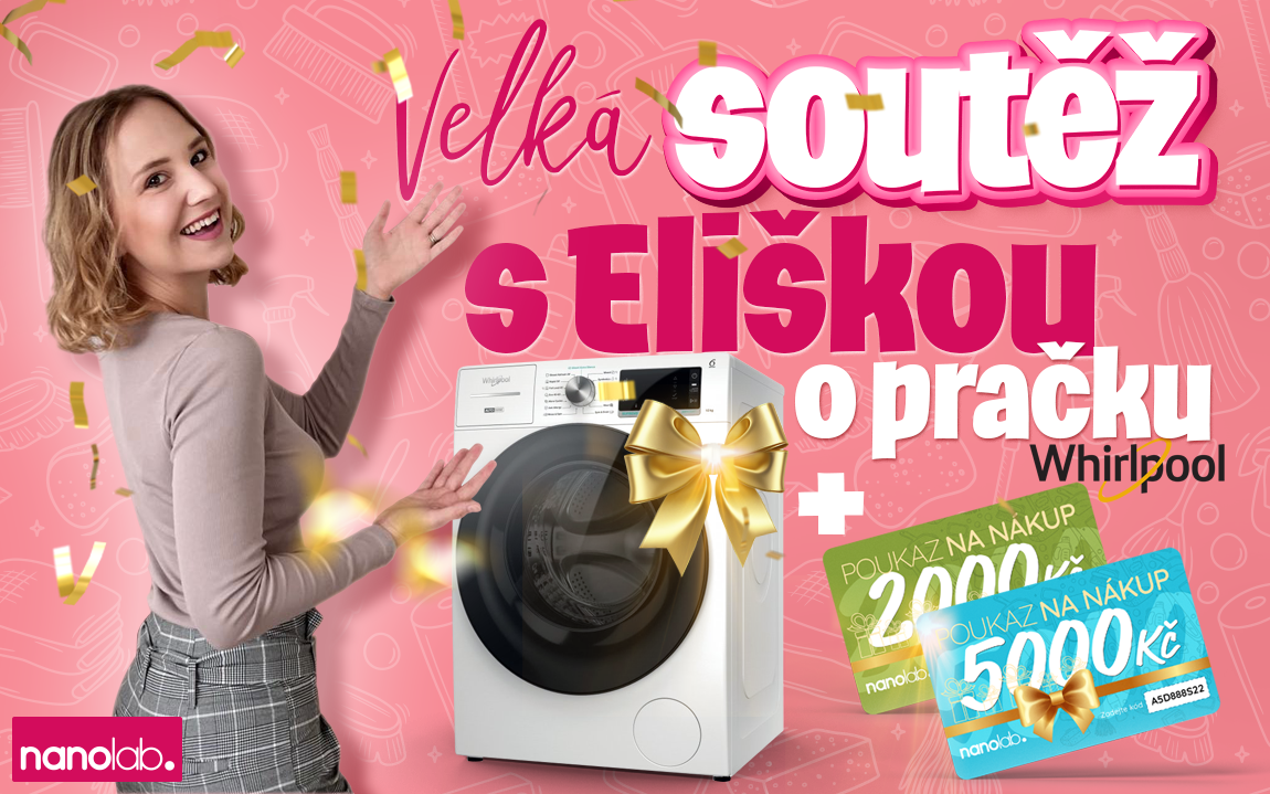 Velká soutěž o pračku na Nanolab.cz - Přidejte se a vyhrajte | Soutěž