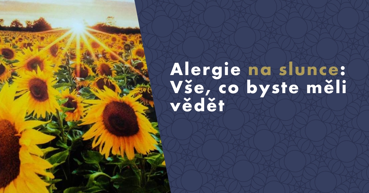 Alergie na slunce: Vše, co byste měli vědět
