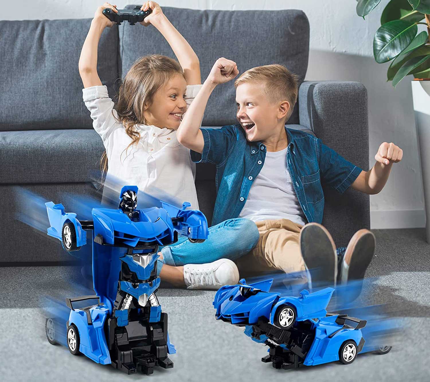 Špeciálne transformovateľné autíčko na diaľkové ovládanie