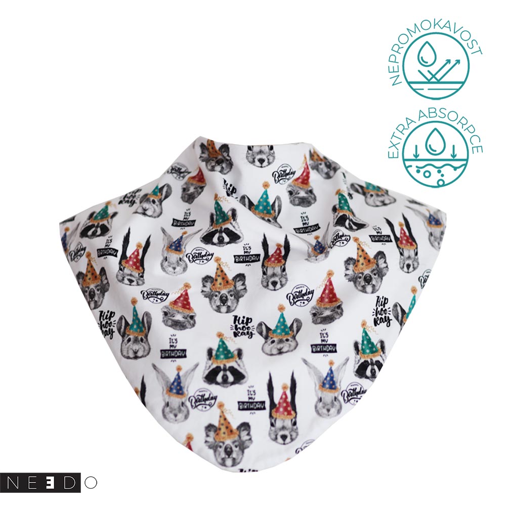 Needo funkční šátek EXTRA ABSORP (narozeniny) - needo.cz