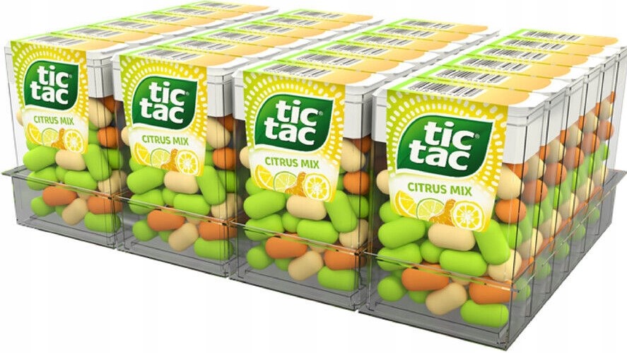Tic Tac Citrus Mix Maxi Pack 24x18g ⇒ 289 Kč - ️ Tic Tac | Nejkafe.cz