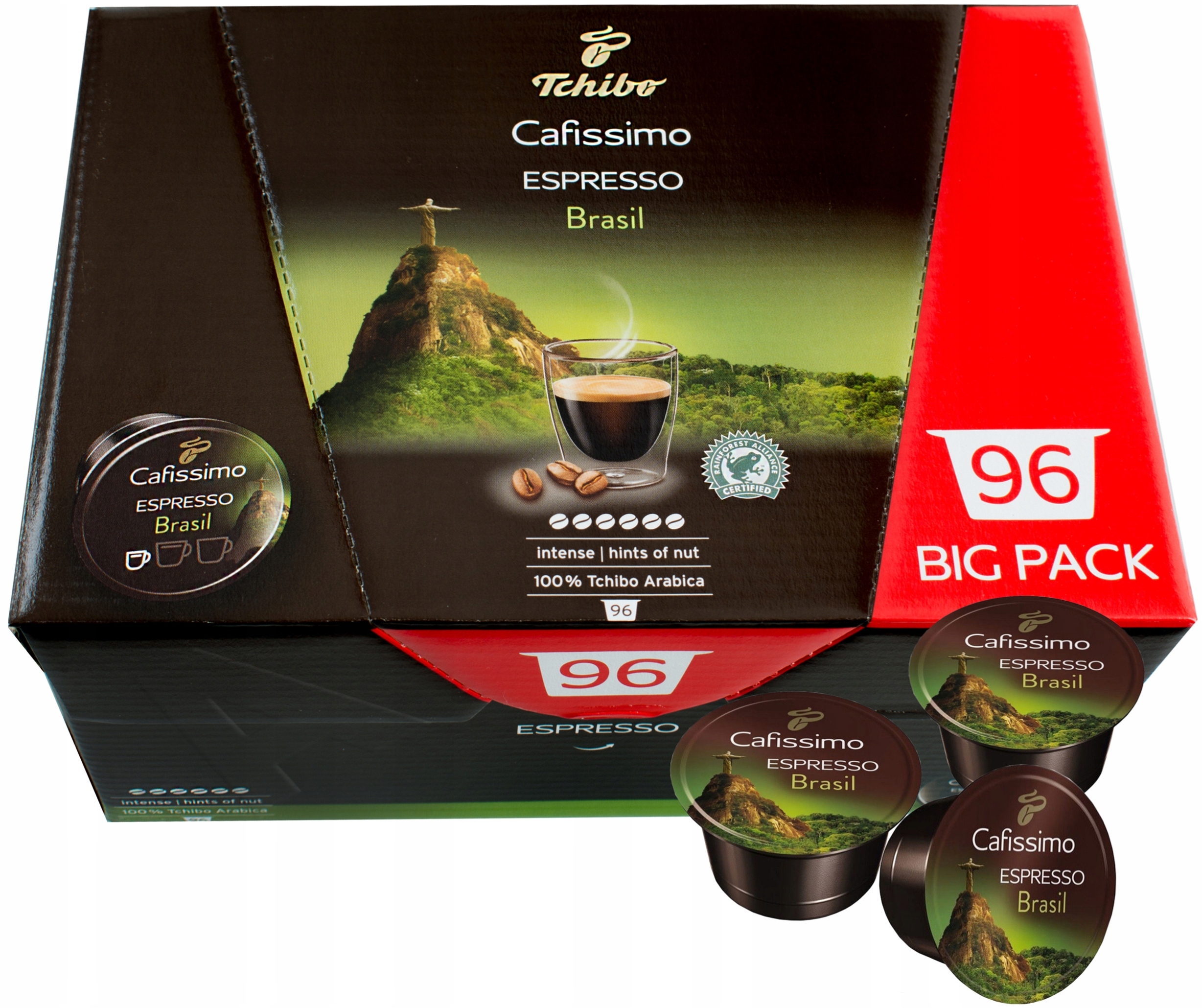 Tchibo Cafissimo Espresso Brazil BOX 96 ks ⇒ 739 Kč - ️ Tchibo kapsle ...