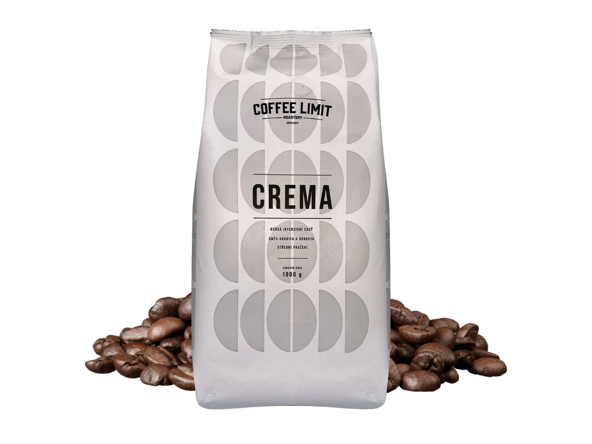 COFFEE LIMIT Crema - Zrnková káva 1 kg ⇒ 479 Kč - ️ Zrnková káva ...