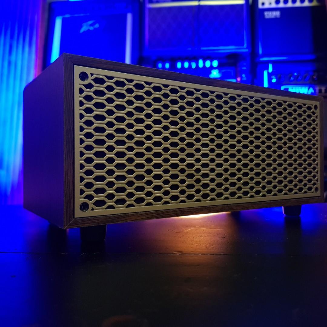 Retro bluetooth reproduktor Anatronic XM-5h hnědý nejlevněji na trhu za ...