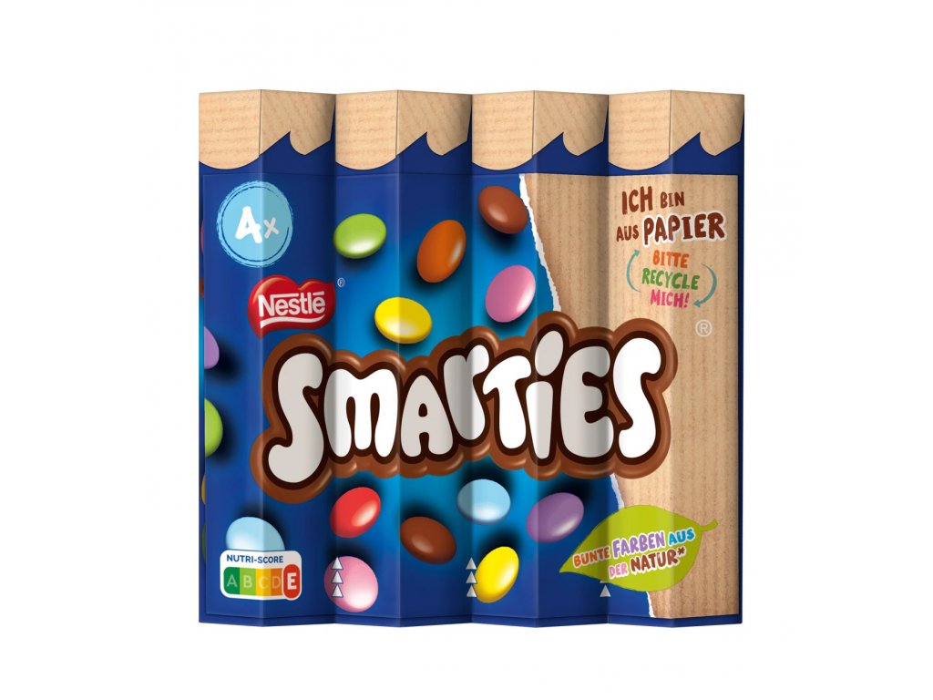 Nestle Smarties 4x34g - originál z Německa | NěmeckýEshop.cz