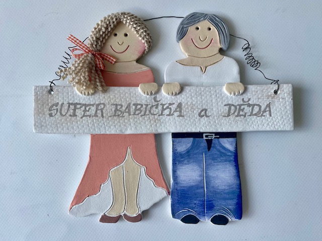 Super babička (blond) a děda - Neobyčejno®