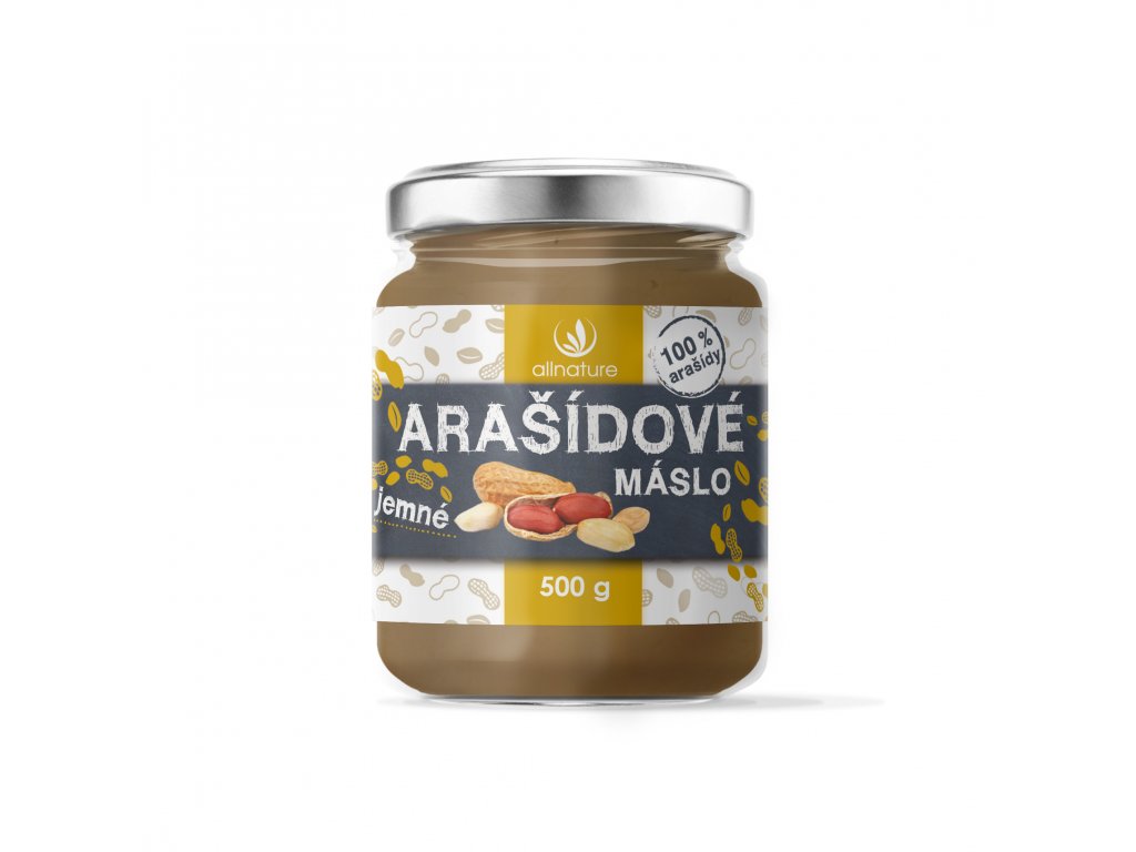 Arašídové máslo jemné 500g - Nestonej.cz Arašídové máslo jemné 500g - Nestonej.cz