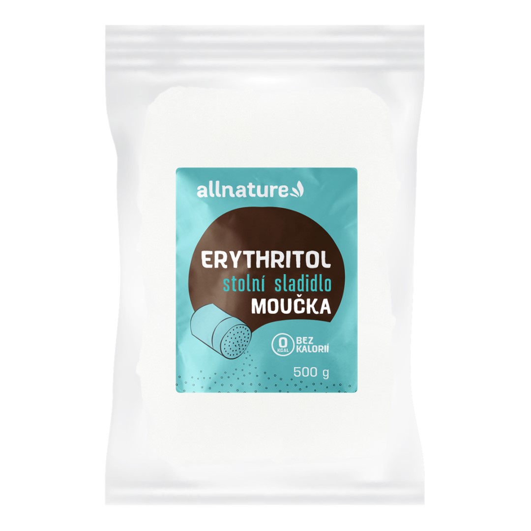 Allnature Erythritol moučka 500 g - Nestonej.cz