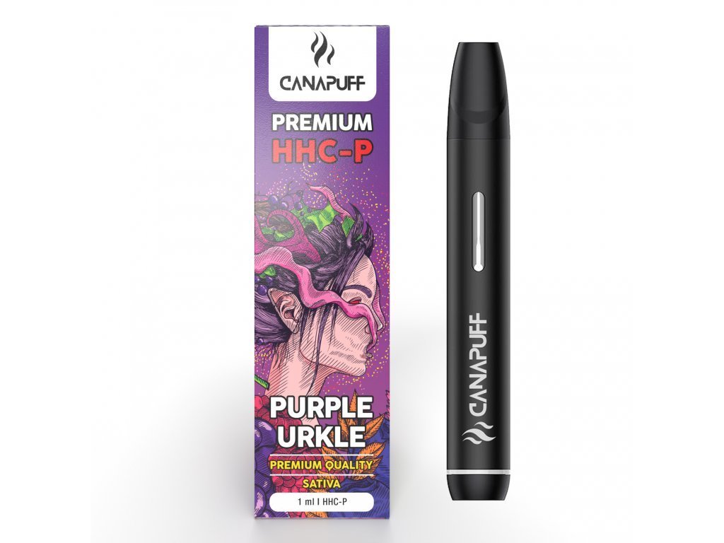 CANAPUFF HHC-P VAPE PEN PURPLE URKLE 96% 1 ML - Nicopods.cz CANAPUFF HHC-P VAPE PEN PURPLE URKLE 96% 1 ML - Nicopods.cz