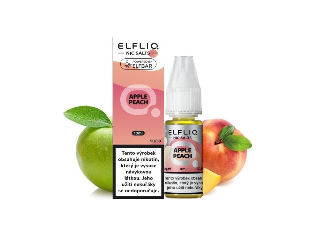 ELF BAR ELF LIQ APPLE PEACH - Nicopods.cz
