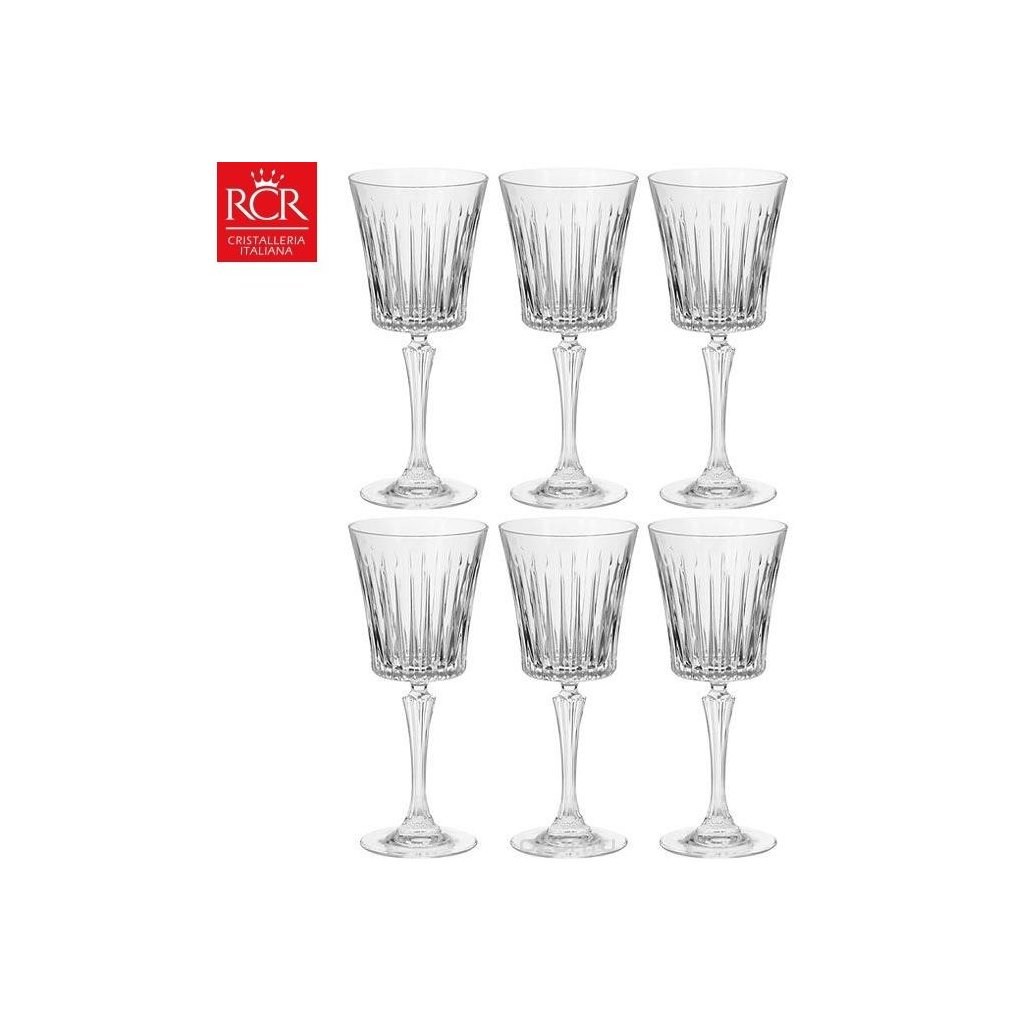 RCR TIMELESS SKLENICE NA VÍNO 300ML SADA 6 KS jen za 898 Kč | Vyberte si Sklenice na víno na ...